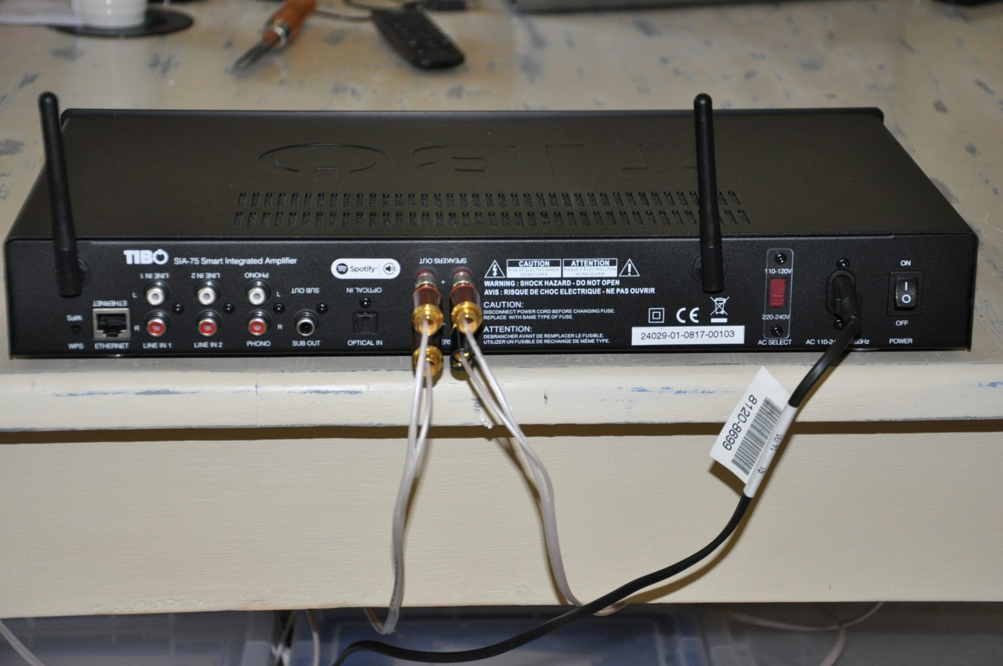 Tibo SIA 75 Smart Integrated Amplifier Review - HiFi and Music Source