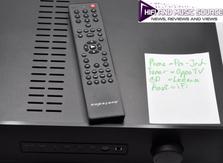 Exposure 3510 integrated amplifier - HiFi and Music Source