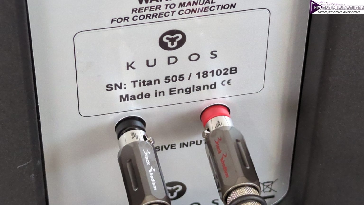 Kudos Titan 505 loudspeaker - HiFi and Music Source