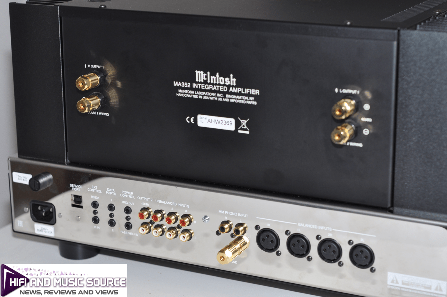 McIntosh MA 352 integrated amplifier - HiFi and Music Source