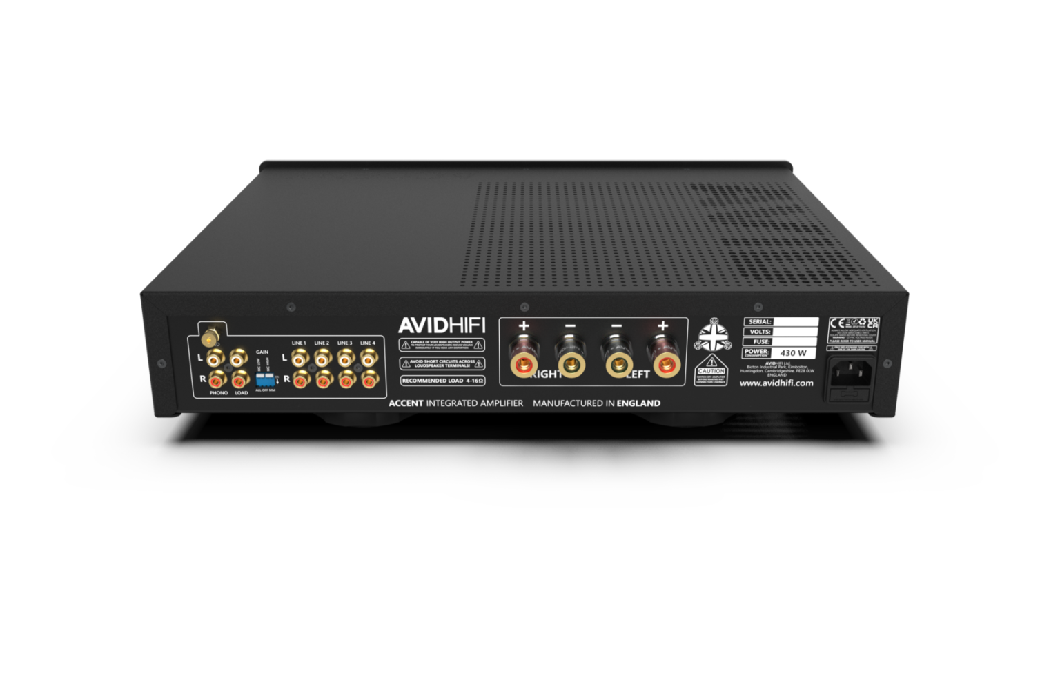 AVID Accent integrated amplifier - HiFi and Music Source